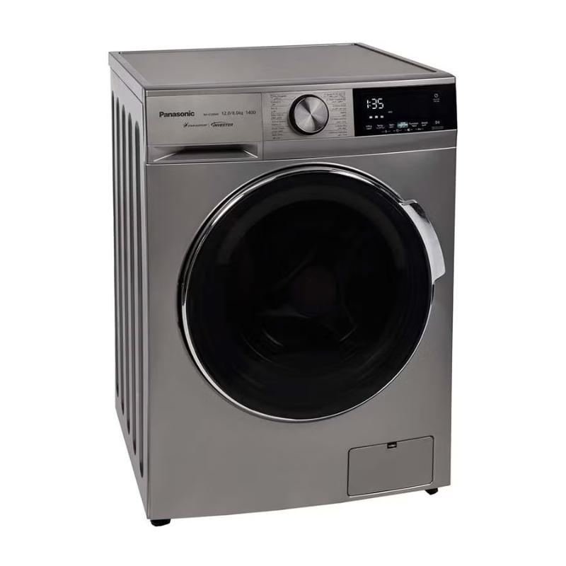 Panasonic washing machine and dryer 12 kg - 8 kg| silver - Electranest
