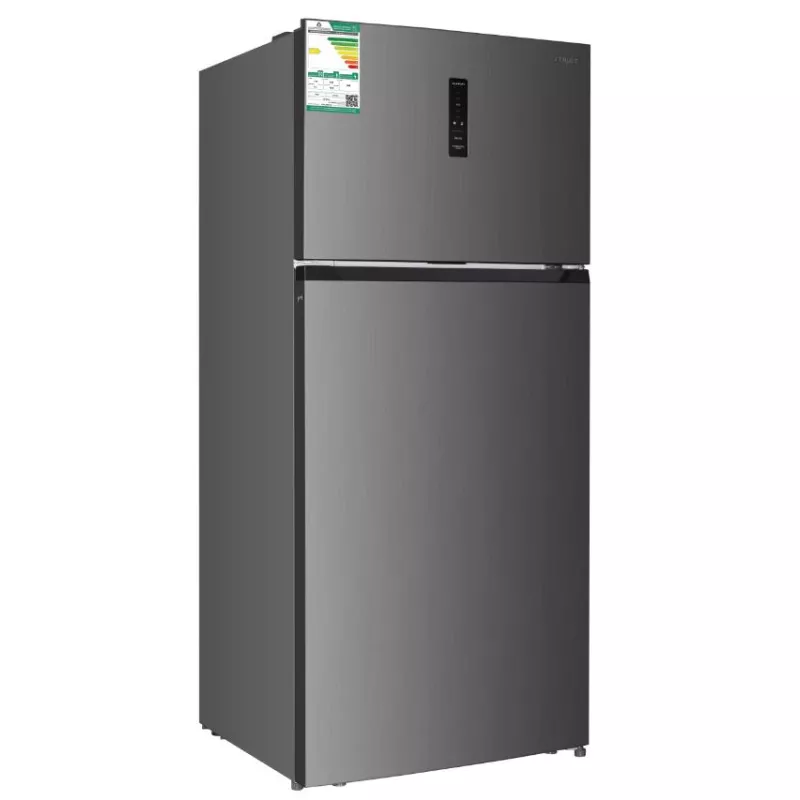 Elba double door refrigerator, 635 litres, no frost, steel - Electranest