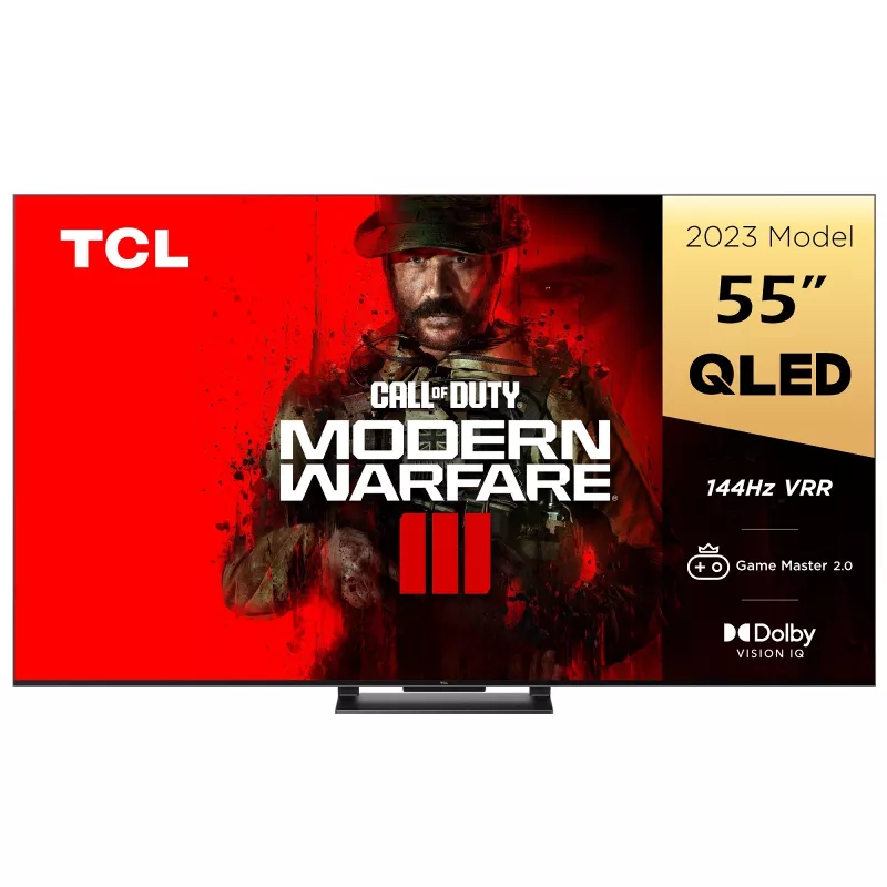 TCL 55-inch screen, QLED UHD Google TV, 144 Hz - Electranest
