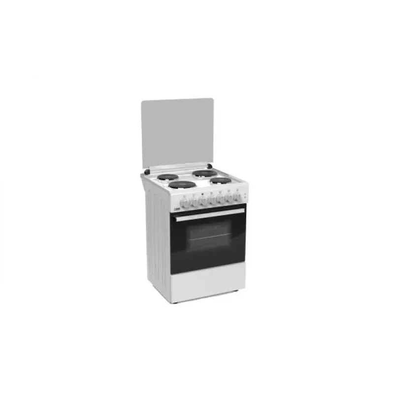 Xper electric oven 59.5*60.5 cm - 4 stone eyes - white - Electranest