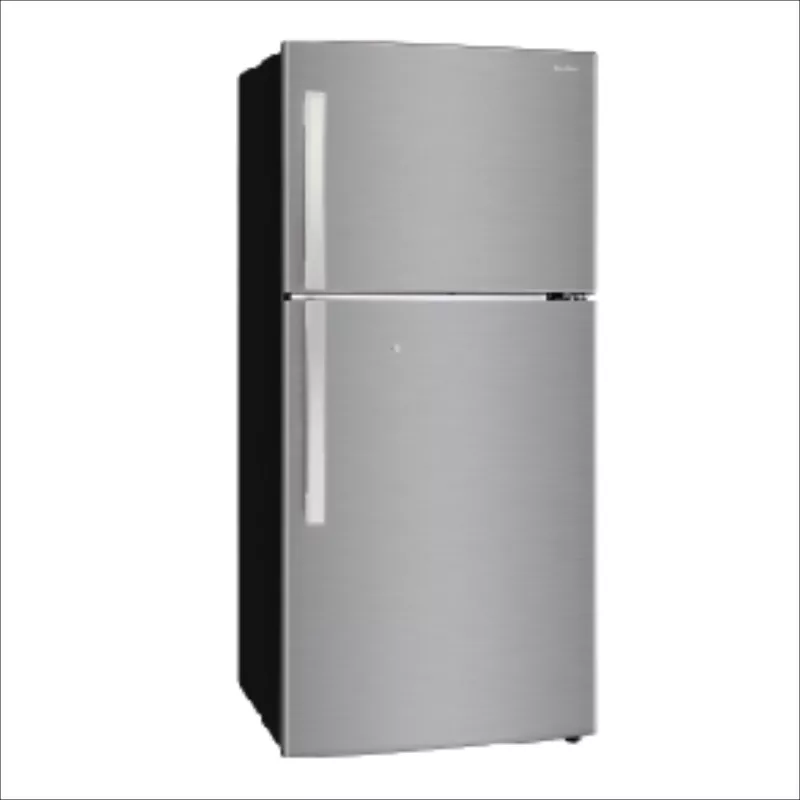 Elba two-door refrigerator, 414 liters, no frost, steel - Electranest