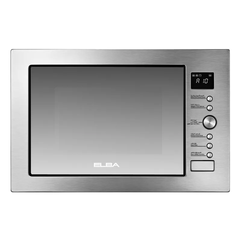 Elba microwave, 10 programs, built-in, 34 litres, steel - Electranest