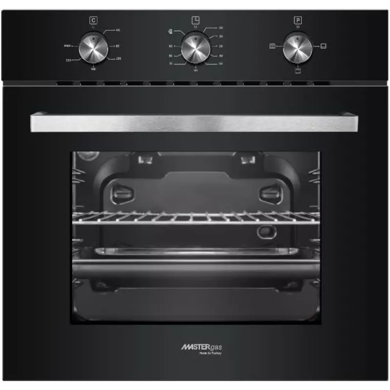 Master Gas built-in gas oven 64 liters - 3 keys - Electranest