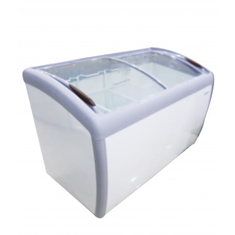 Bancool Curved Chest Freezer - 360 Liters with Glass Door - Electranest