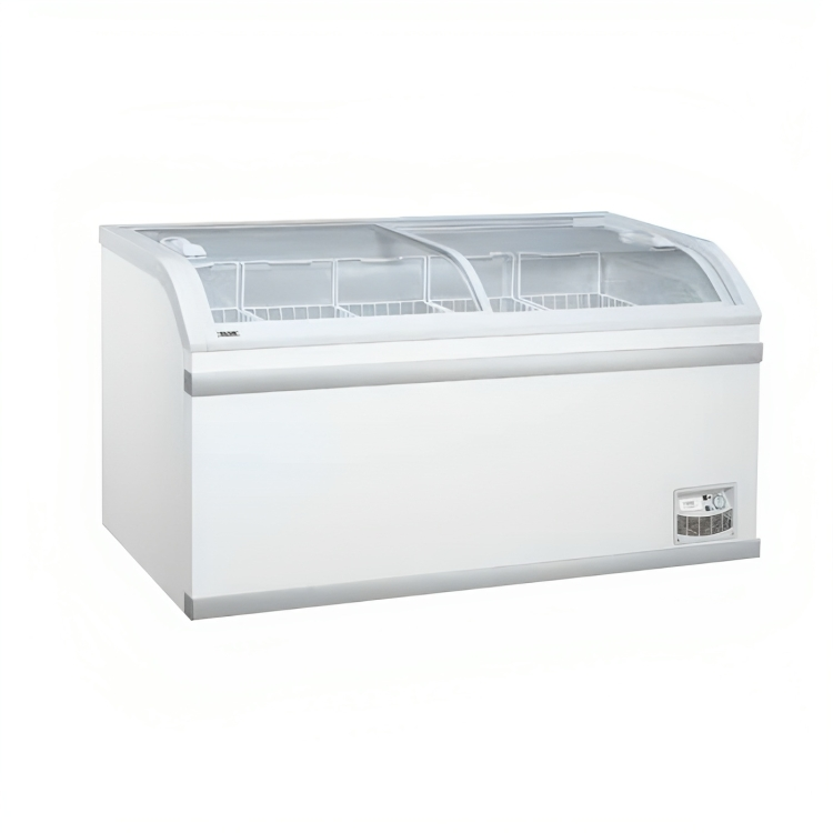 Bancool Curved Chest Freezer - Horizontal with Glass Sliding, 2m, 700L ...