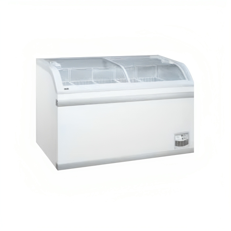 Bancool Curved Chest Freezer - Horizontal Glass Sliding, 1.5m, 500L ...