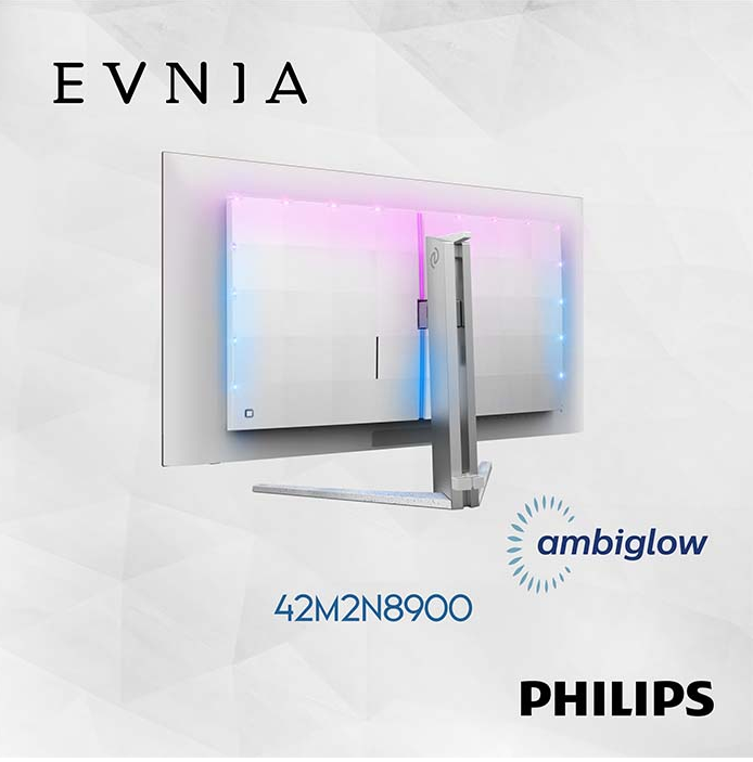 Philips Evnia 8000 Gaming Monitor 42 Inch HDR10 (3840x2160) 4K Display ...