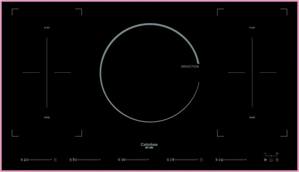 CALMBEE 90cm Electric Induction Hob with 5 Cooking Zones - Electranest